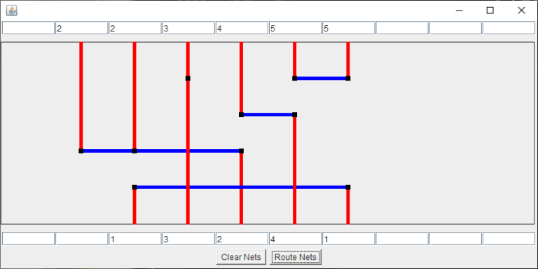 Channel Router App – CADApps – Visualizations of VLSI CAD