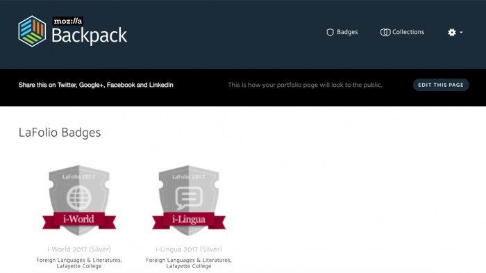 Fuzzy Badges in Mozilla Backpack – Learning the World