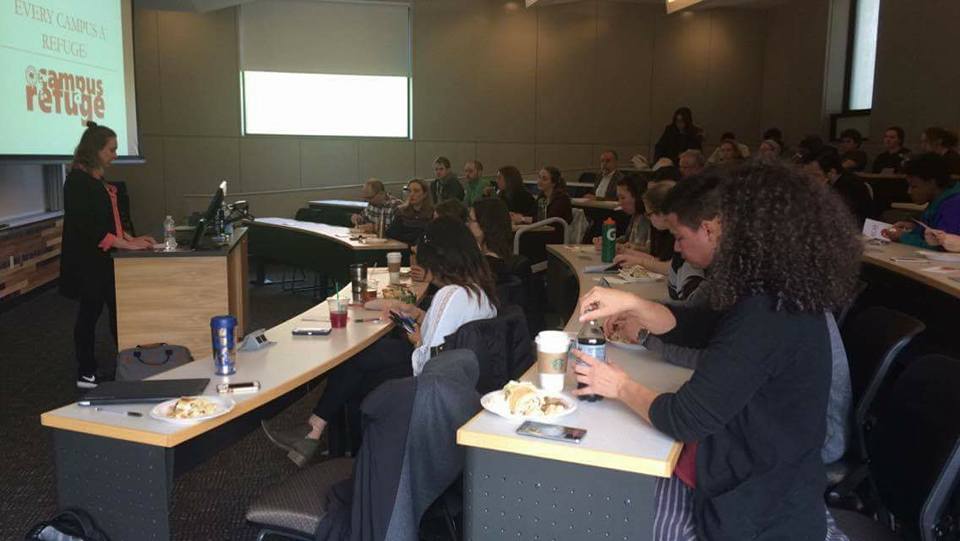 Diya Abdo: Every Campus A Refuge Talk - Refugee Action